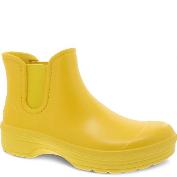 Dansko | Shoes | New Dansko Karmel Rain Boots In Yellow | Poshmark